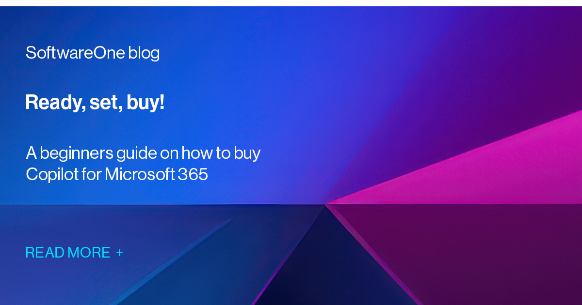 Microsoft 365 Copilot: ready, set, buy!? | SoftwareOne blog