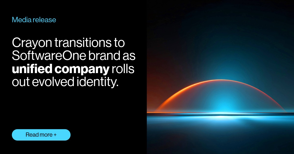 Crayon transitions to SoftwareOne brand as unified company rolls out ...